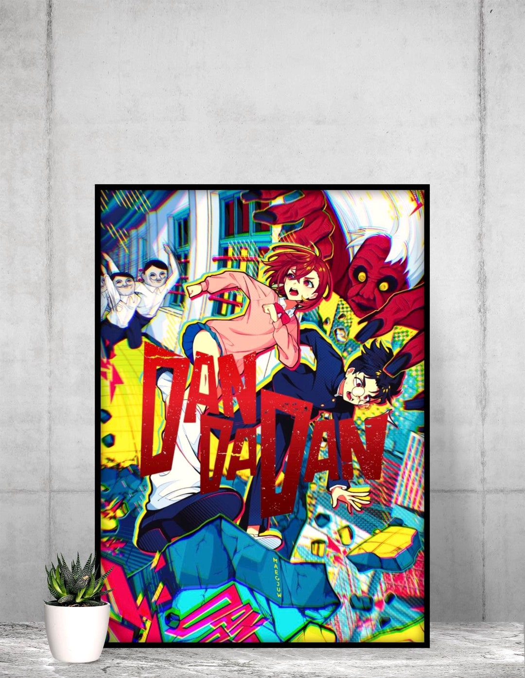 Dandadan Poster, Dandadan Anime, Dandadan Fan. Dandadan Anime Poster ...
