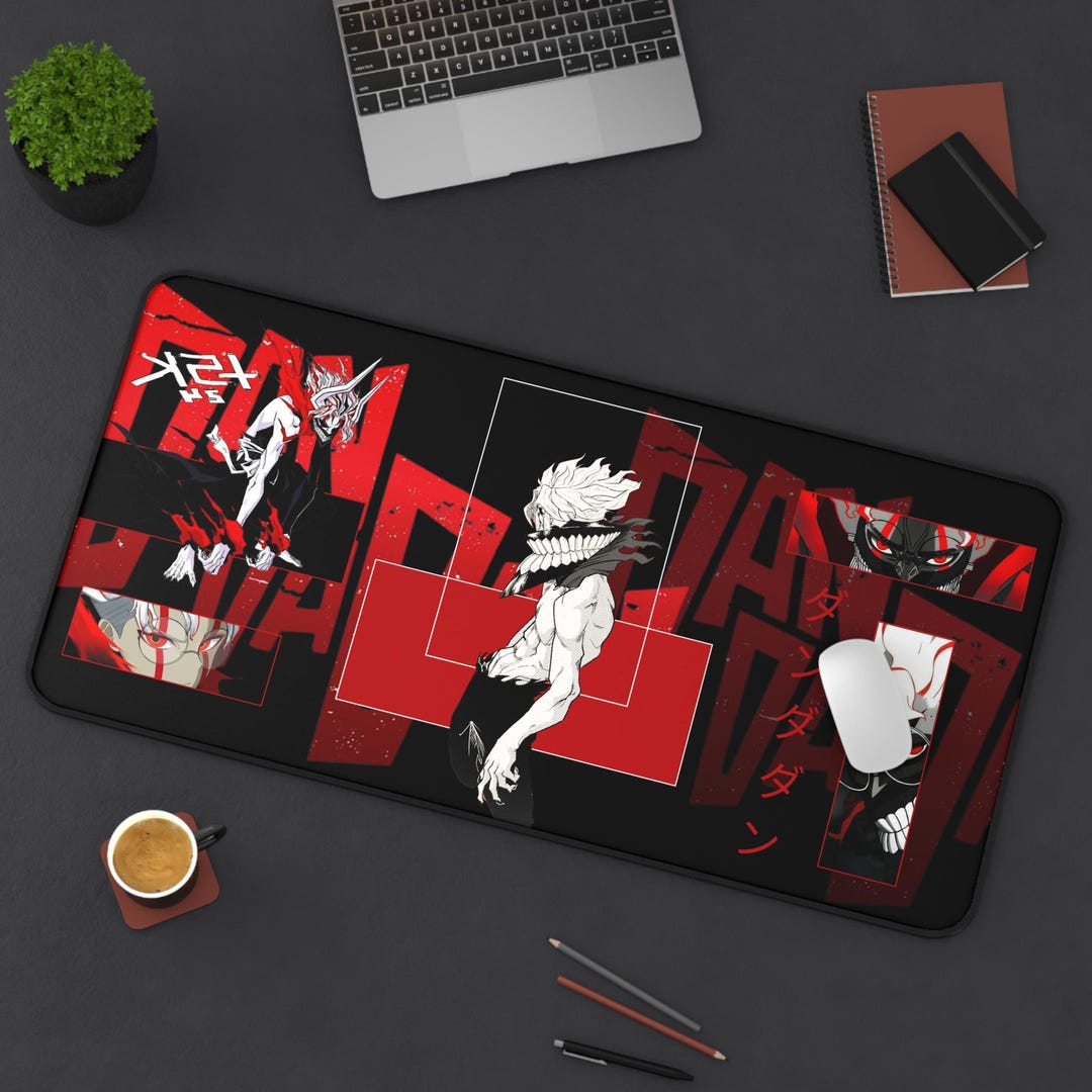 Dandadan Anime Desk Mat, Anime Desk Mat, Authentic Desk Mat, Cute Desk ...