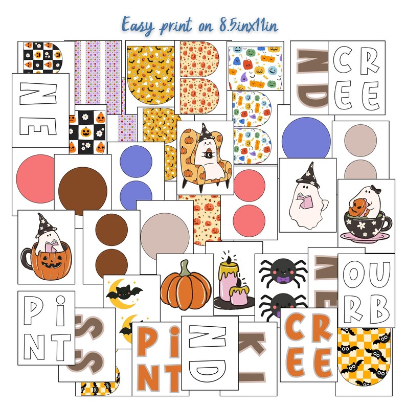 Halloween Bulletin Board Kit, Spooky Ghost Classroom Decor, Editable - Etsy