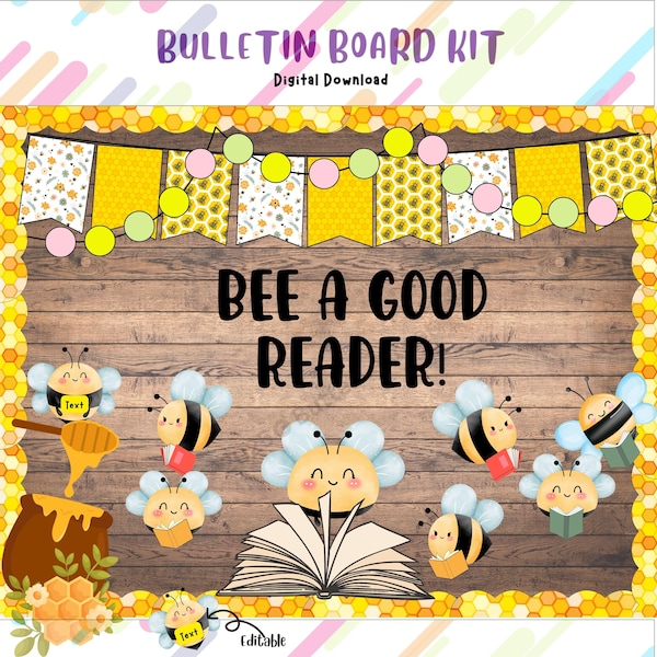 Bee Bulletin Board - Etsy