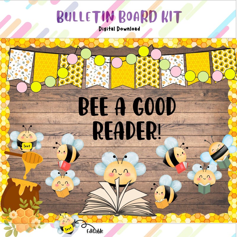 Bee Bulletin Board - Etsy