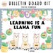 Back to School Llama Bulletin Board Kit | Classroom Door Decor ...