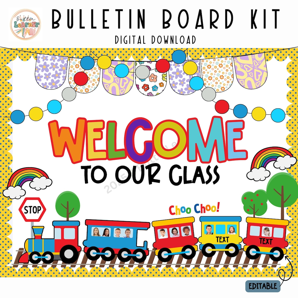 Back to School Bulletin Board | Train Door Decor | Classroom Decor ...