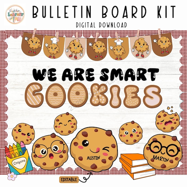 Smart Cookie Bulletin Board - Etsy