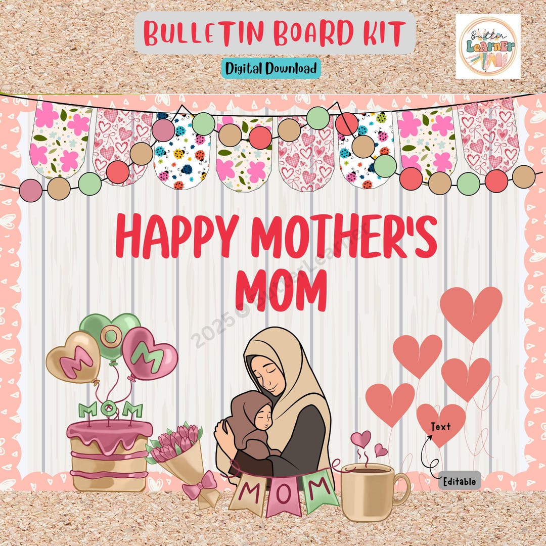 Mother’s Day Bulletin Board Ideas for Preschool Kindergarten, Door ...
