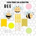 Bee Reading Bulletin Board Kit Spring Summer Library Boards Door Decor ...