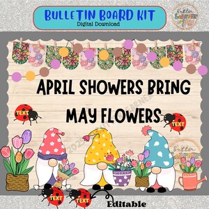 Spring Into Learning Bulletin Board Kit for Classroom Decor, Teacher ...