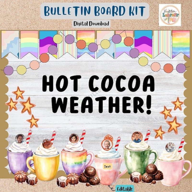 Hot Cocoa Bulletin Board - Etsy