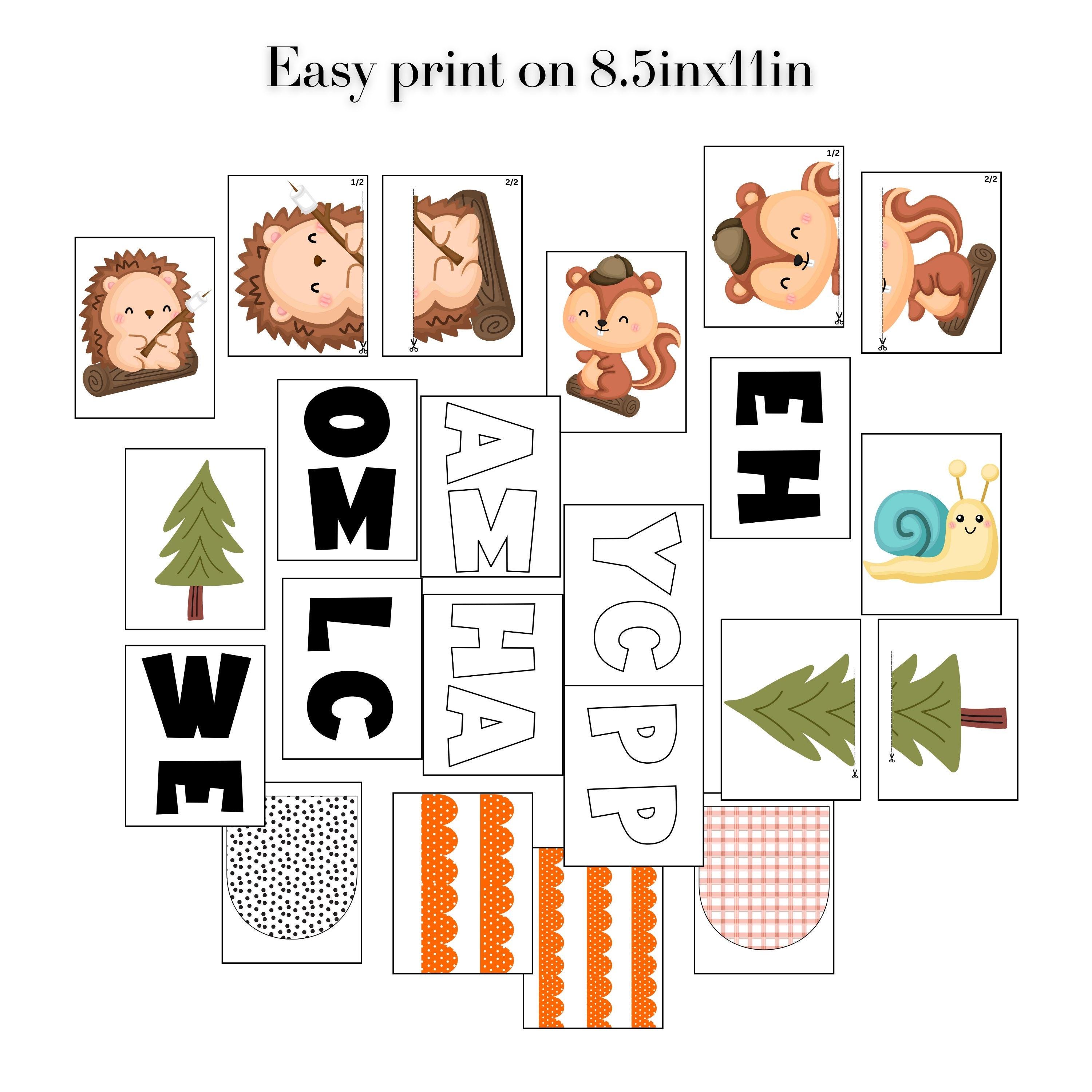 Happy Campers Bulletin Board Kit | Editable Classroom Decor (digital ...