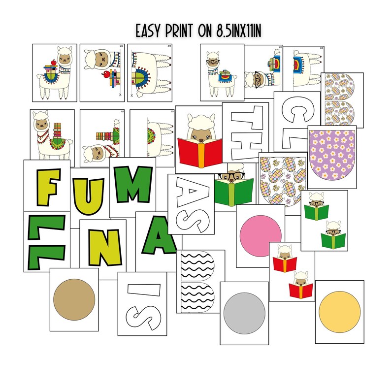 Back to School Llama Bulletin Board Kit | Llama Themed | Classroom Door ...