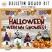 Halloween Bulletin Board Kit, Gnome Witch, Halloween Classroom Decor ...