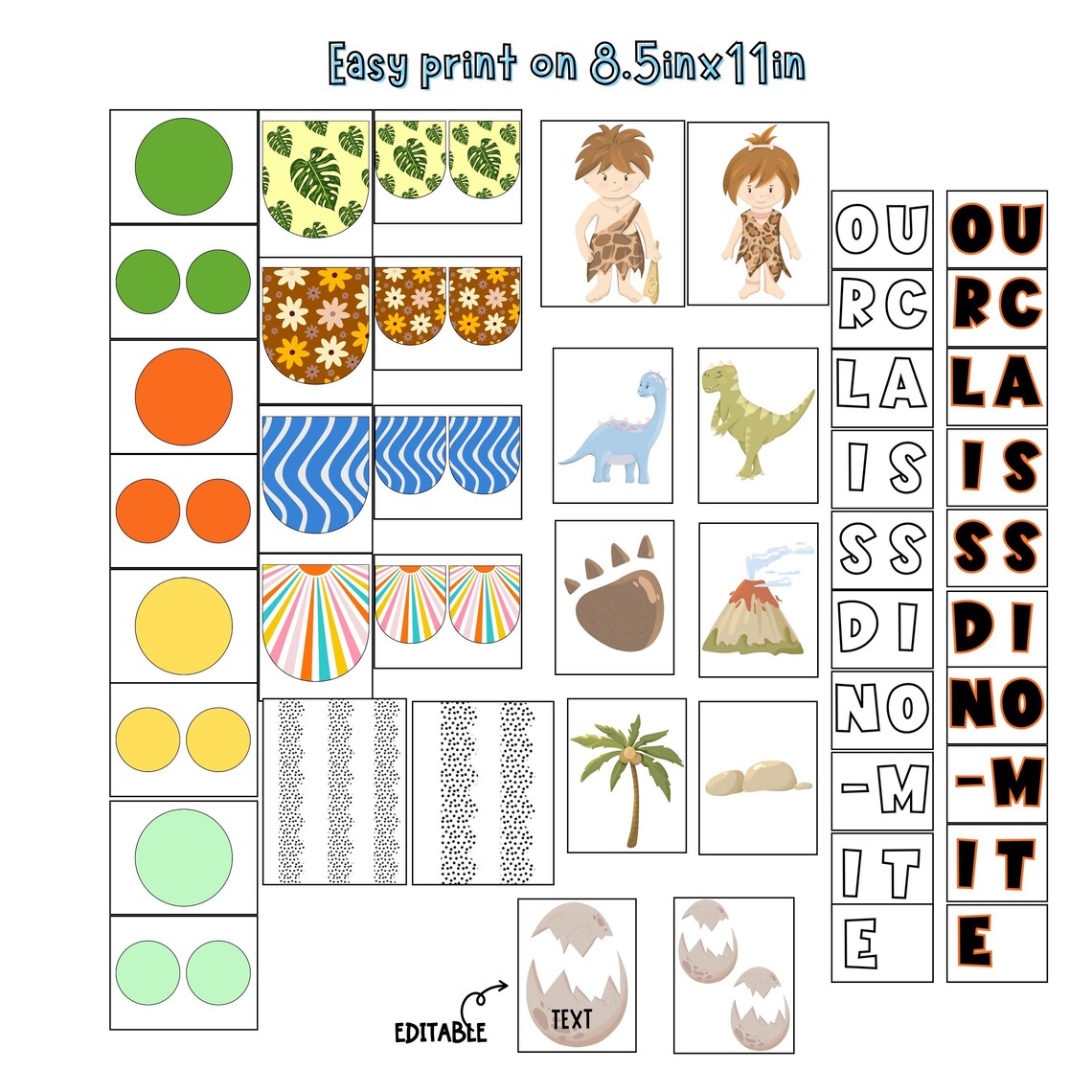 Dinosaur - Back to School Bulletin Board - Dinomite Jurassic Theme Door ...