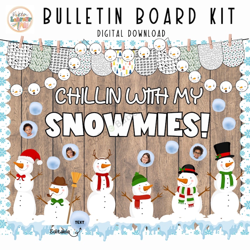 Snowmen Bulletin Boards - Etsy