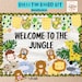 Jungle Back to School Bulletin Board Kit, Classroom Decor, Summer ...