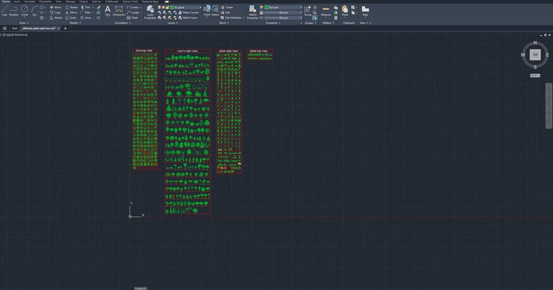 Autocad DWG 2D Blocks Bundle | 3000+ CAD Elements: People, Cars ...