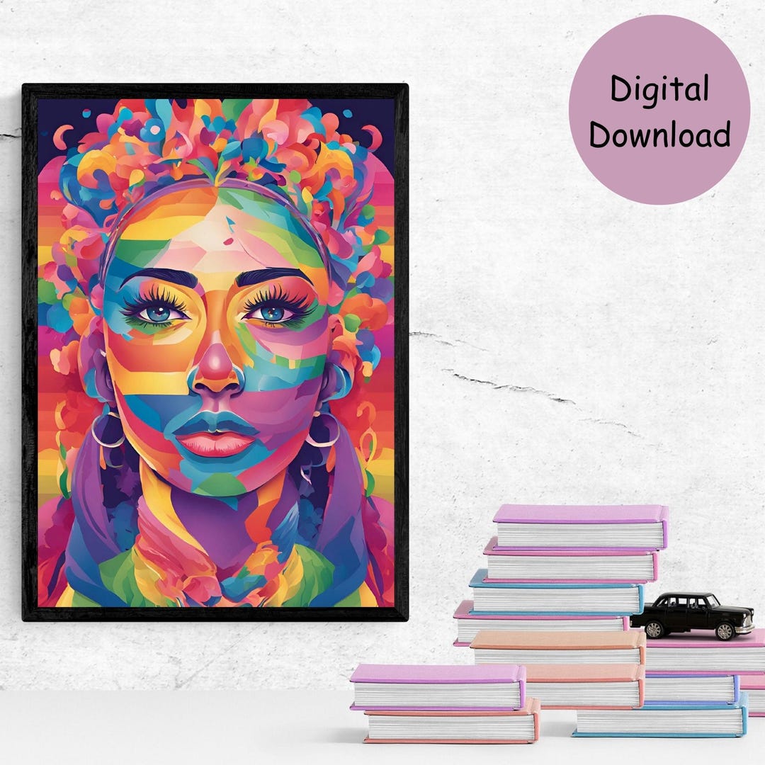 LGBTQ Wall Art – Colourful Decor for Your Home, Vibrant Prints ...