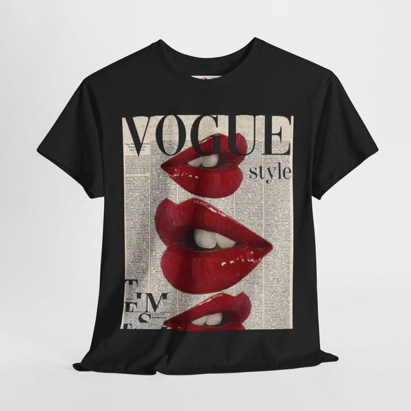 Vogue Tshirt - Etsy