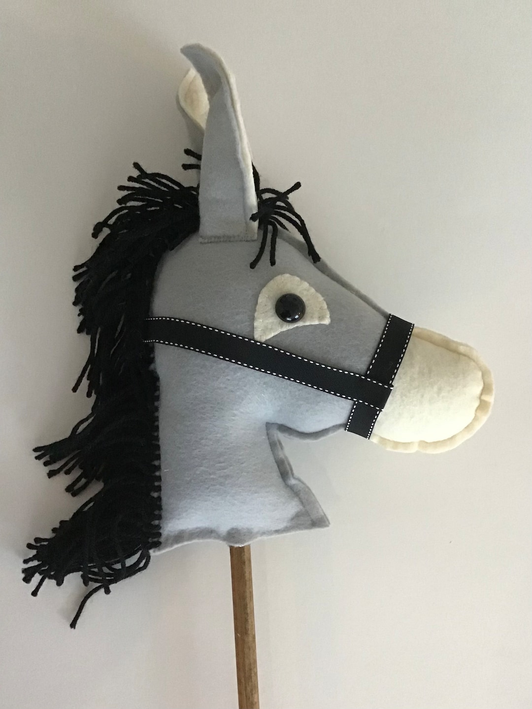 Stick Horse “donkey” Nativity Donkey - Etsy