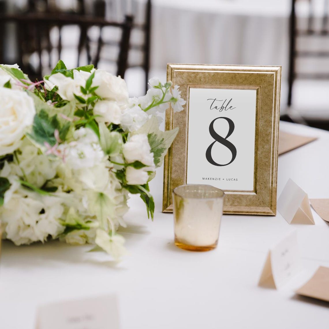 Wedding Table Numbers Modern Wedding Table Numbers Minimalist Wedding ...
