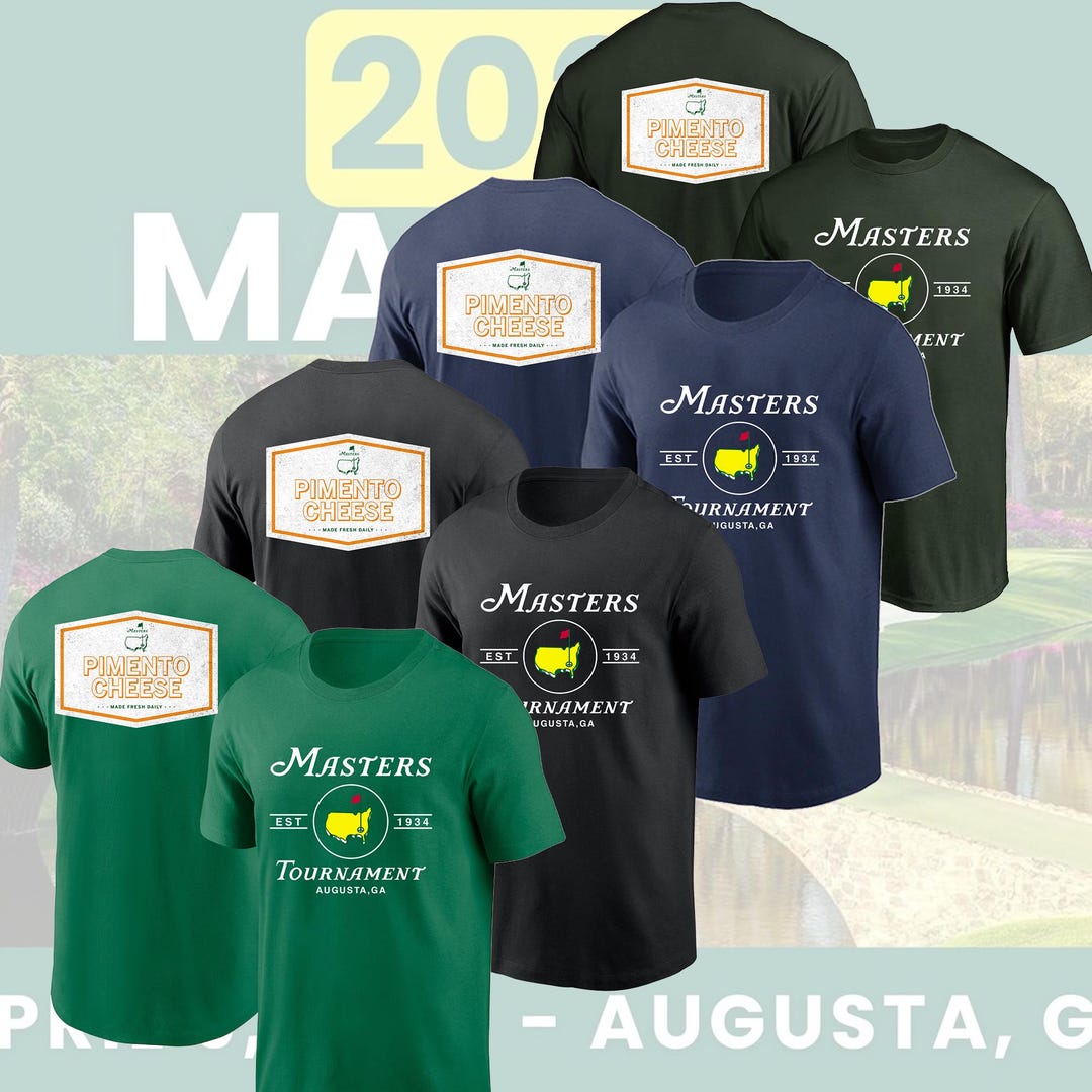2025 the Masters Golf T-shirt, Augusta Masters T-shirt, 2025 the ...