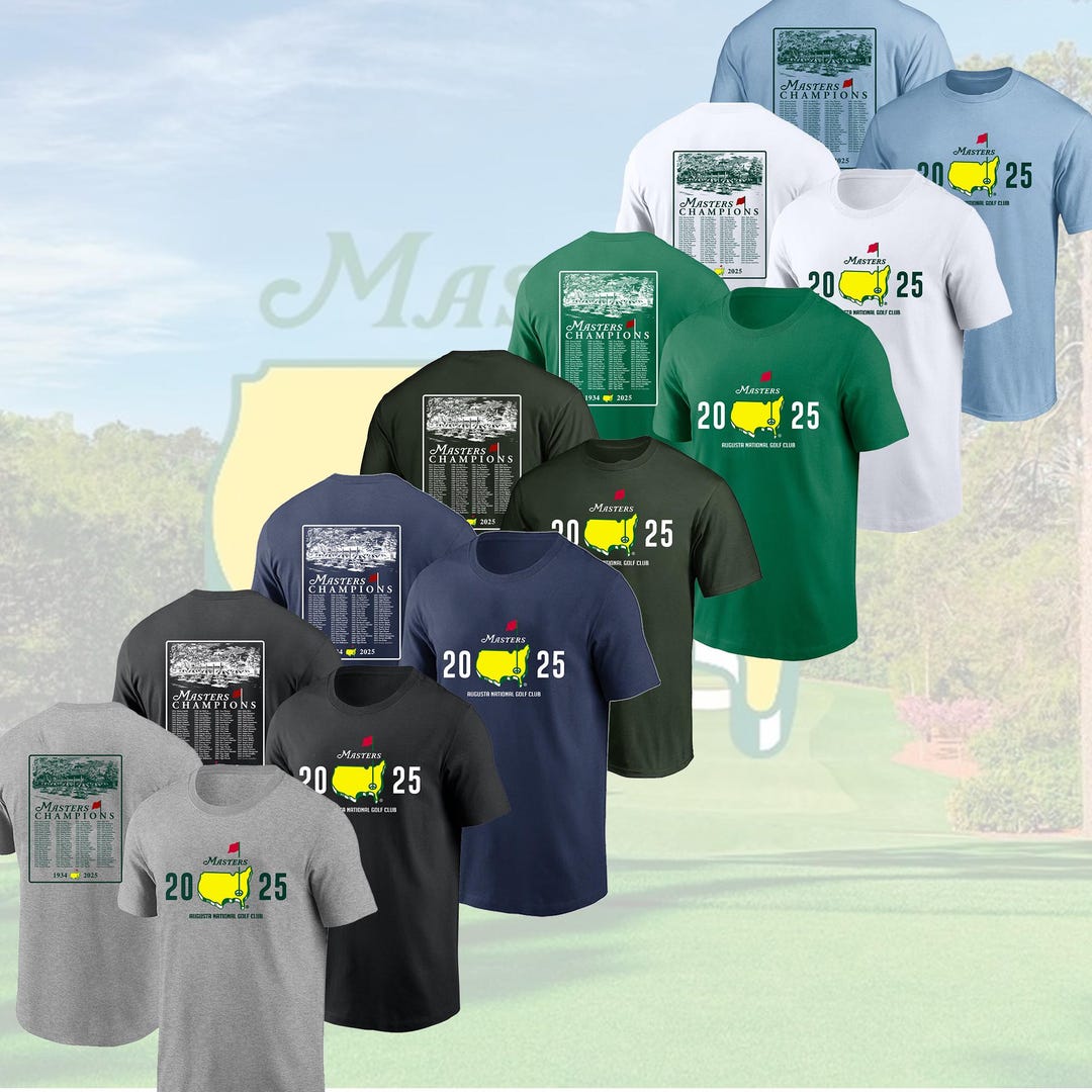 The Masters Golf Tournament Augusta National T-shirt, the Masters Golf ...