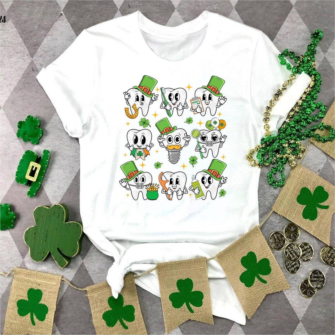 St. Patrick's Day Png, Dental Squad Png, Tooth Png, Dentists Team Png ...