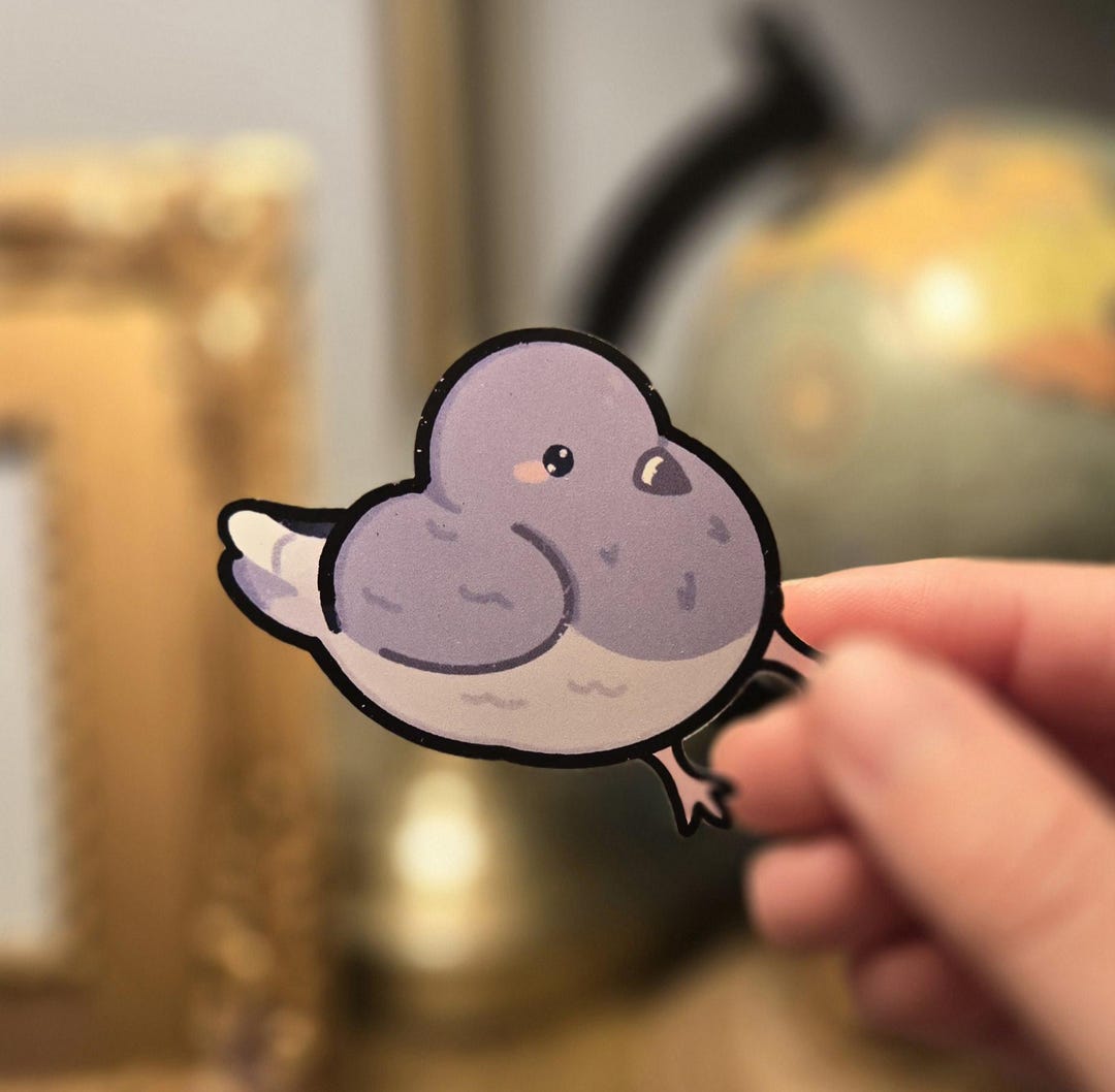 Pigeon Sticker - Etsy
