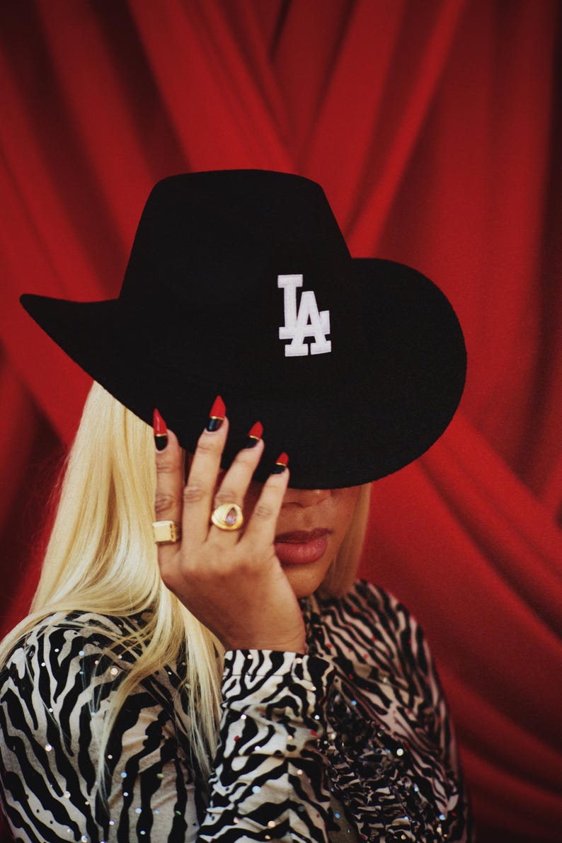 LA Cowboy Hat Sports Teams NFL MLB Nba Cowgirl Hat Western Compton ...