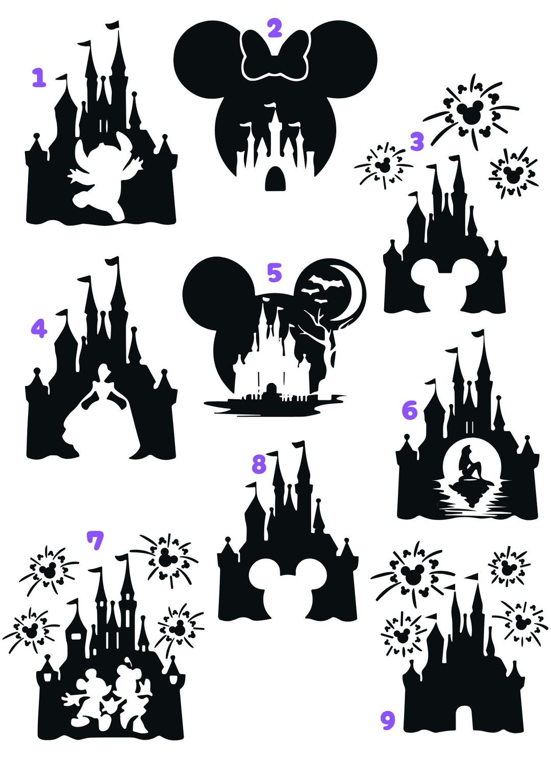 Disney Themed Decal Car-weather Proof Decals - Etsy