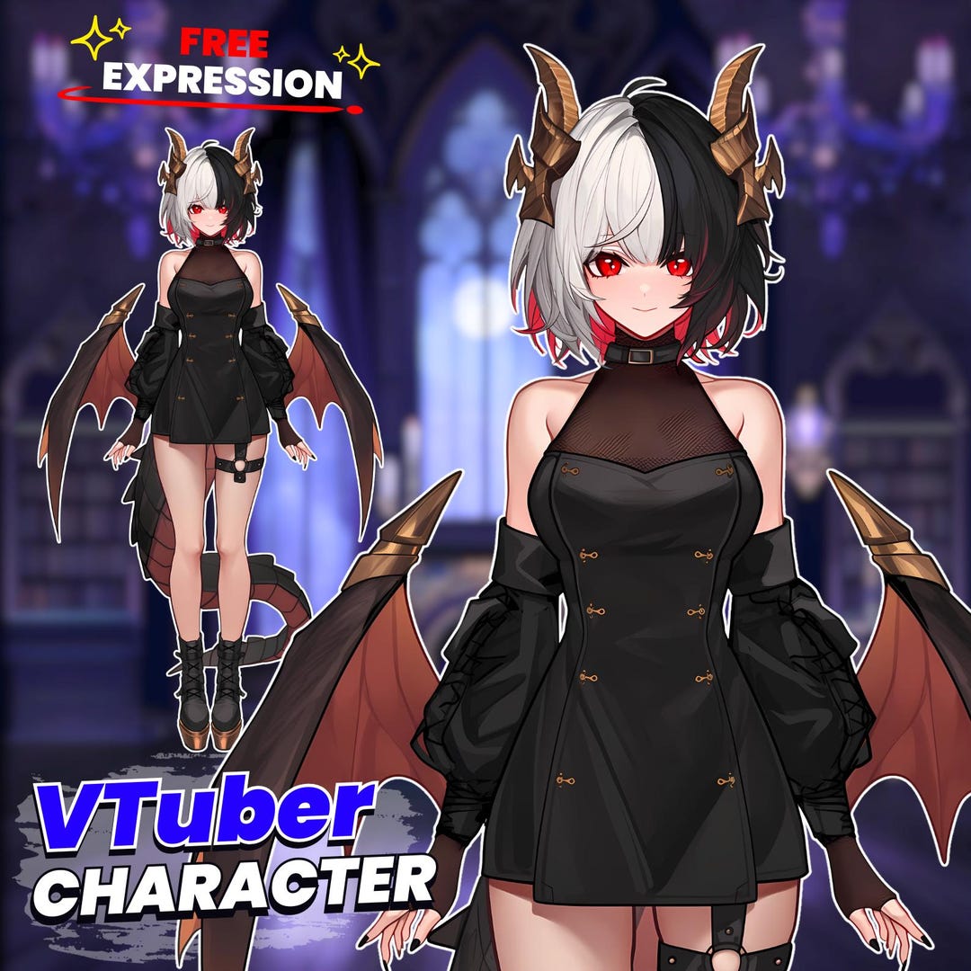 Modelo Vtuber, rigging Live2d, PFP, PNGtuber, personaje de anime ...