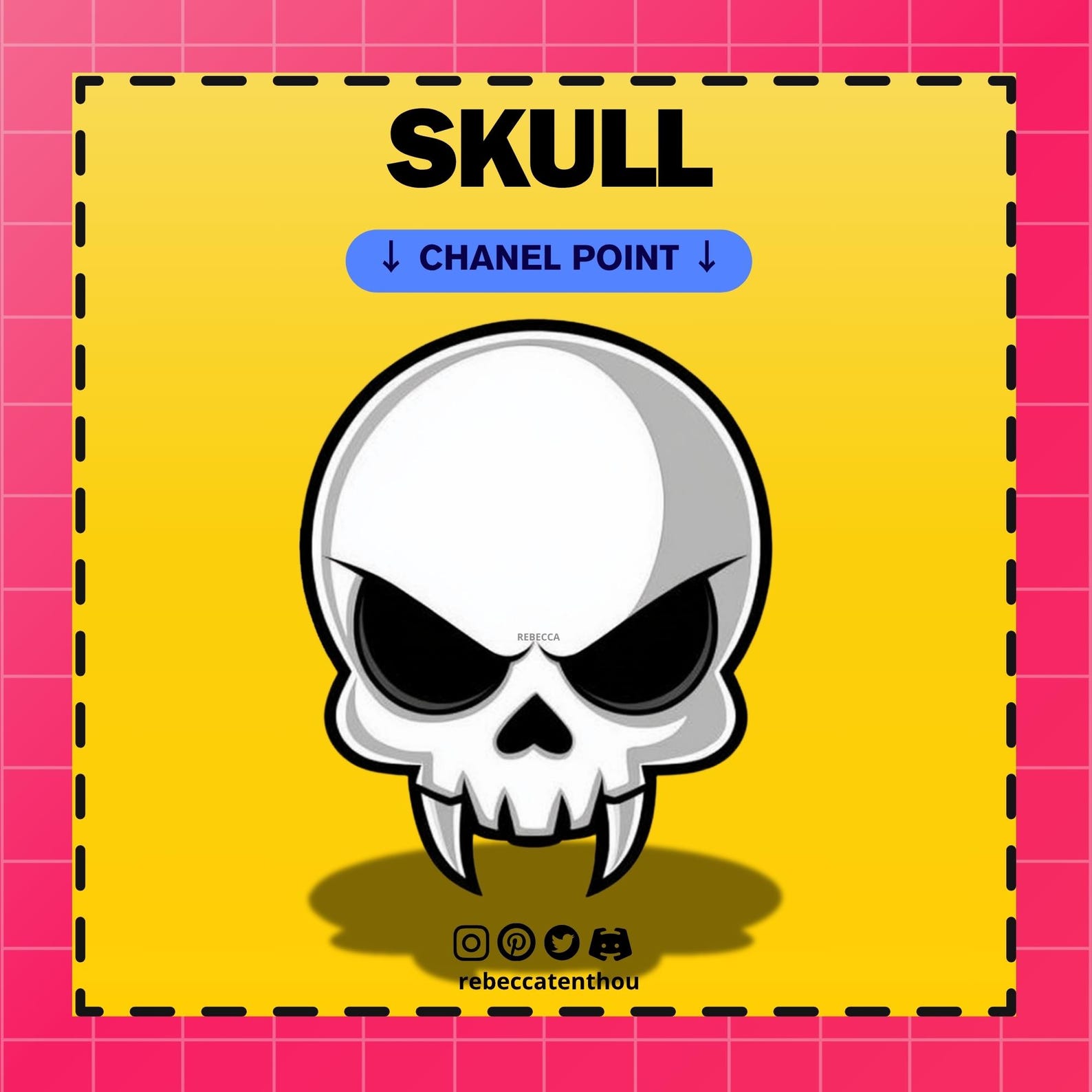 Skull Channel Points for Twitch, Twitch Channel Point, Twitch Emotes ...