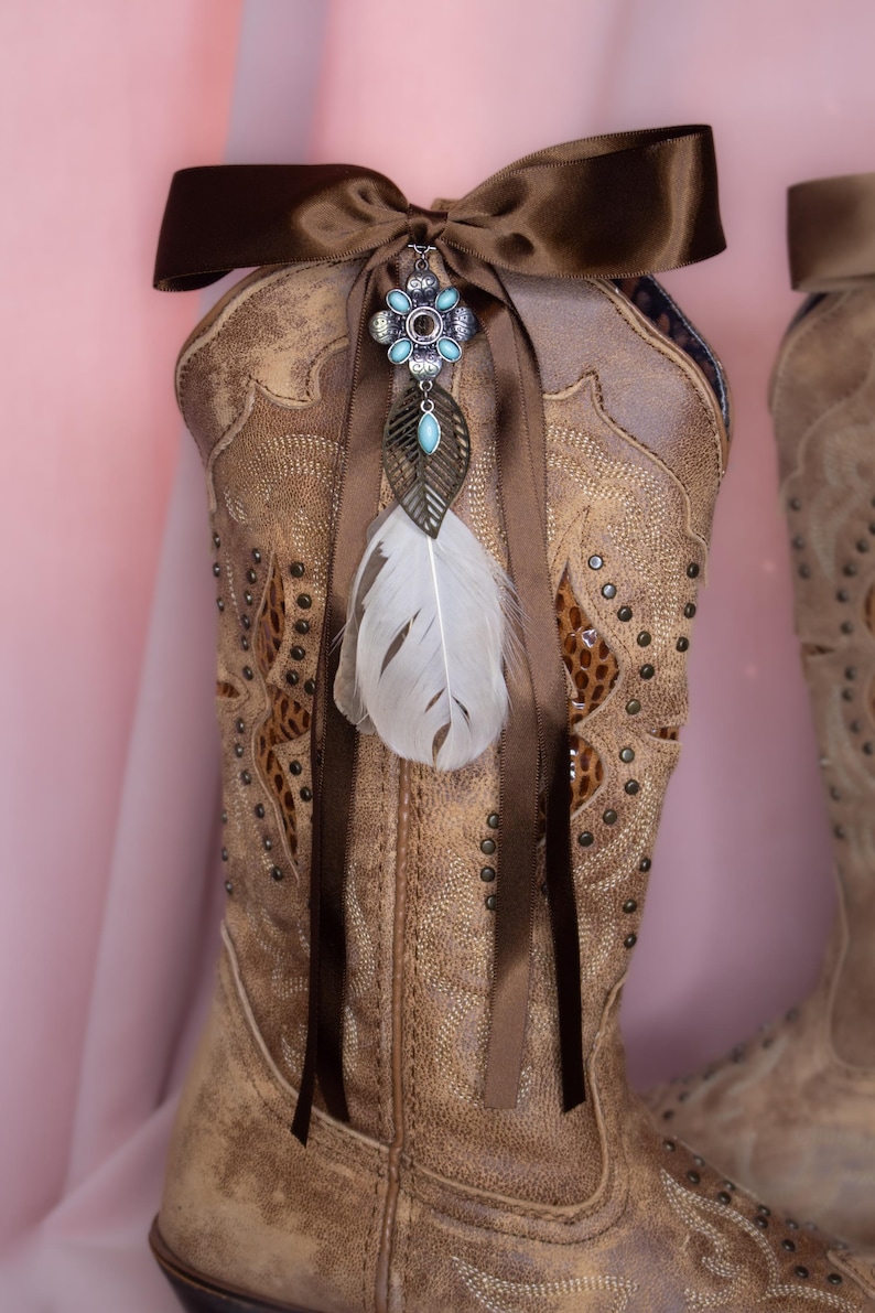 Abigail Boot Bows - Etsy