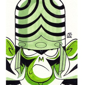 Mojo Jojo Digital Mini Print - Etsy