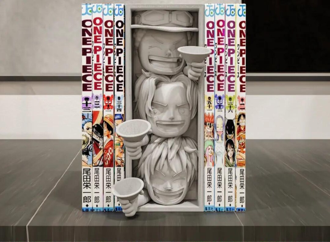 One Piece Bookends/ Bookends for Book Lovers/ Gift for Book Lovers ...