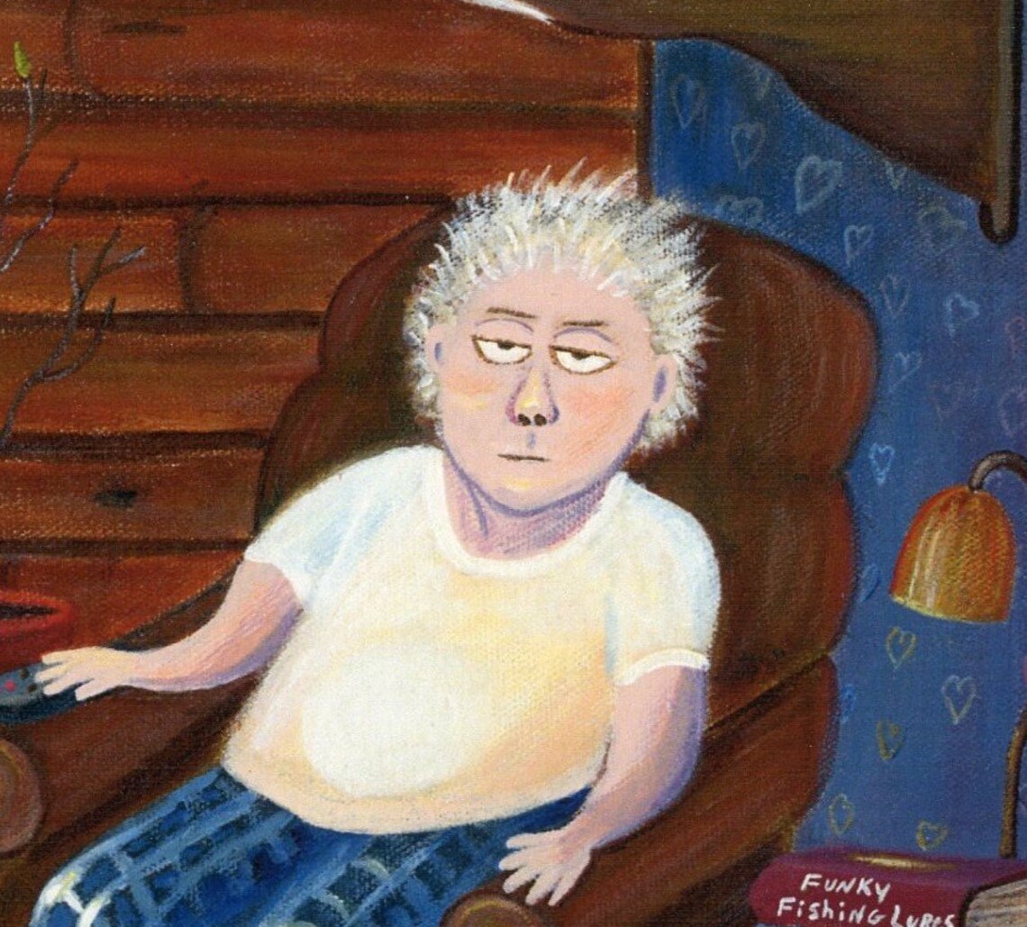 Funny Log Cabin Art Print Folk Art Log Cabin Log Cabin | Etsy