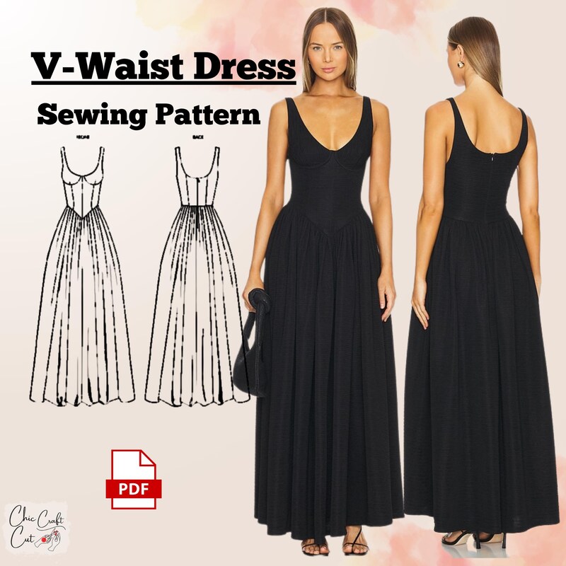 Dress Pattern - Etsy