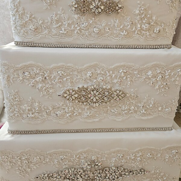 Lace Card Box - Etsy