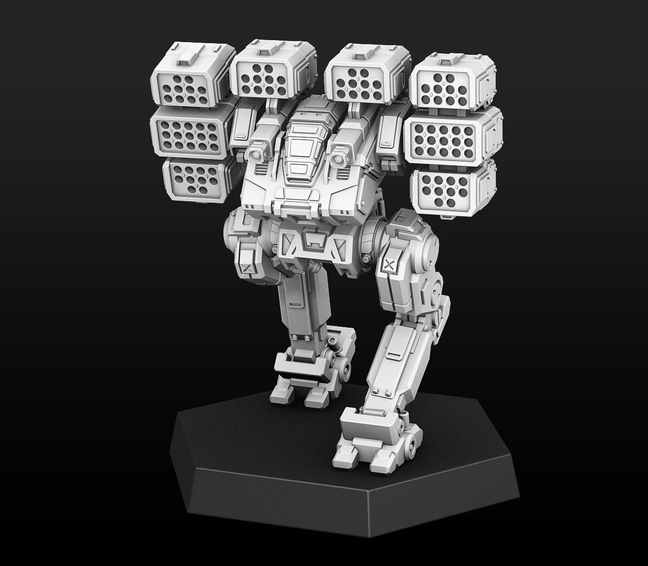 FLE Flea Alternate Mech for Battletech Multiple Versions (11!) and ...