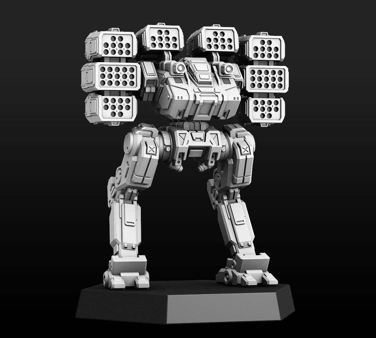FLE Flea Alternate Mech for Battletech Multiple Versions (11!) and ...