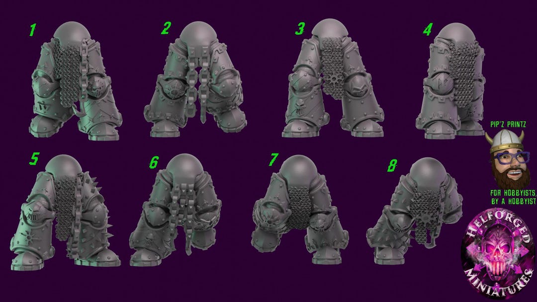Iron Legion 5x Legs V2 - Etsy