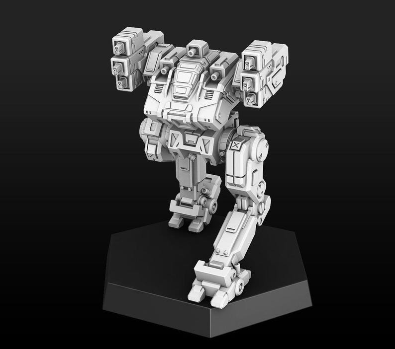 FLE Flea Alternate Mech for Battletech Multiple Versions (11!) and ...