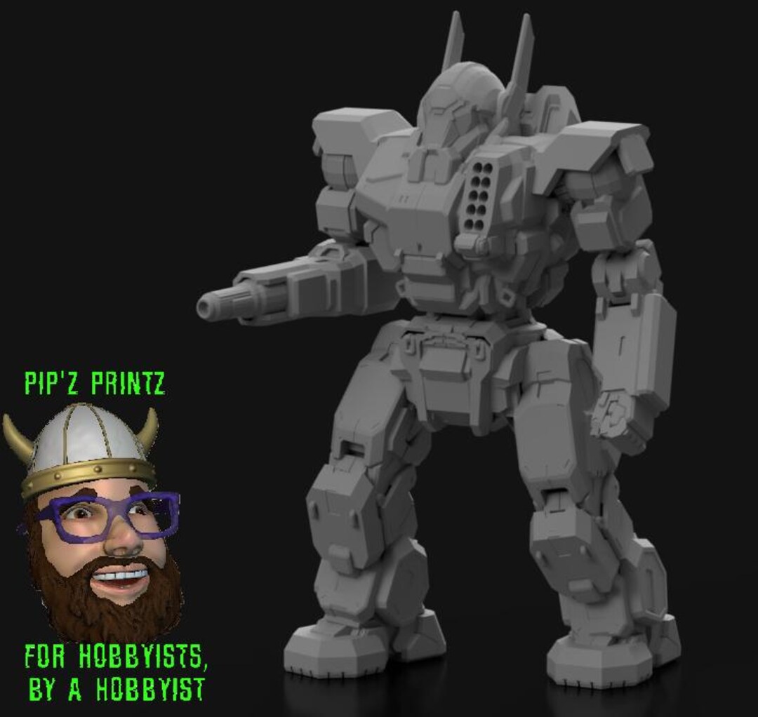 VLK-QA Valkyrie Alternate Mech Model 6mm-10mm-15mm - Etsy