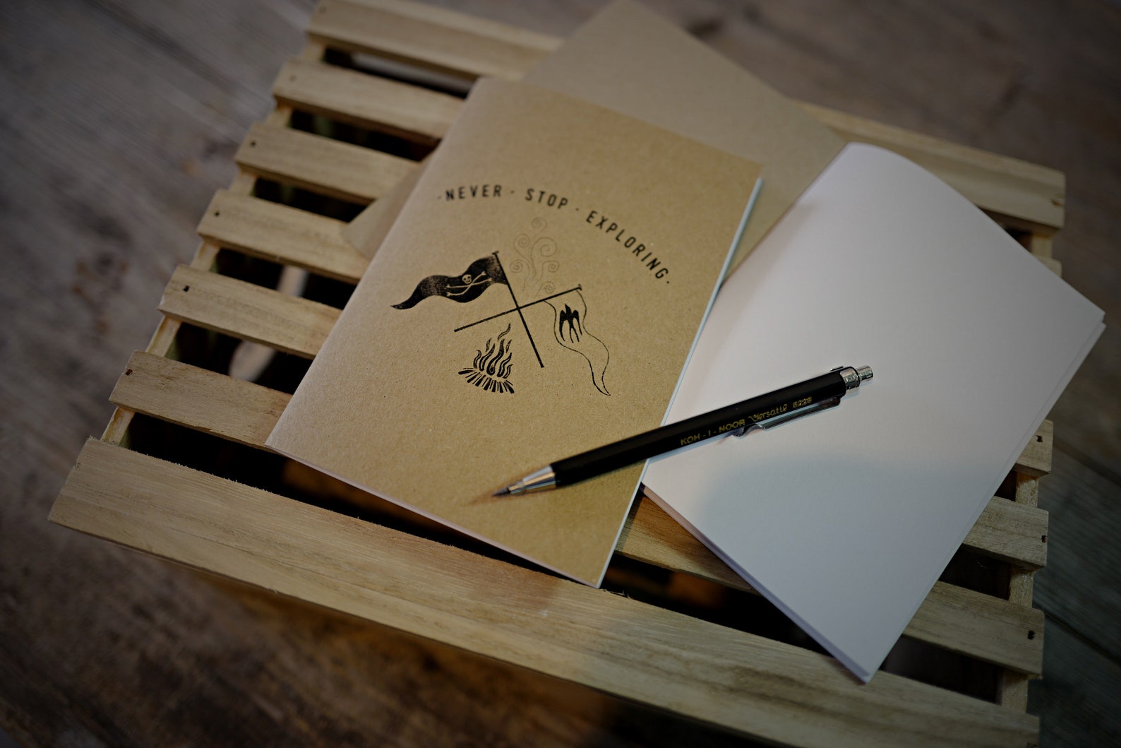 Campfire Flags A6 Notebook / Sketchbook / Journal | Etsy UK