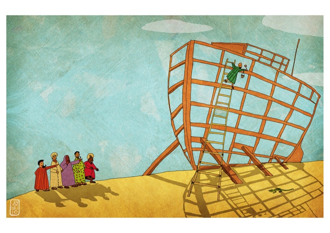 The Jesus Storybook Bible - Signed Print (page 40 - 41) - Etsy