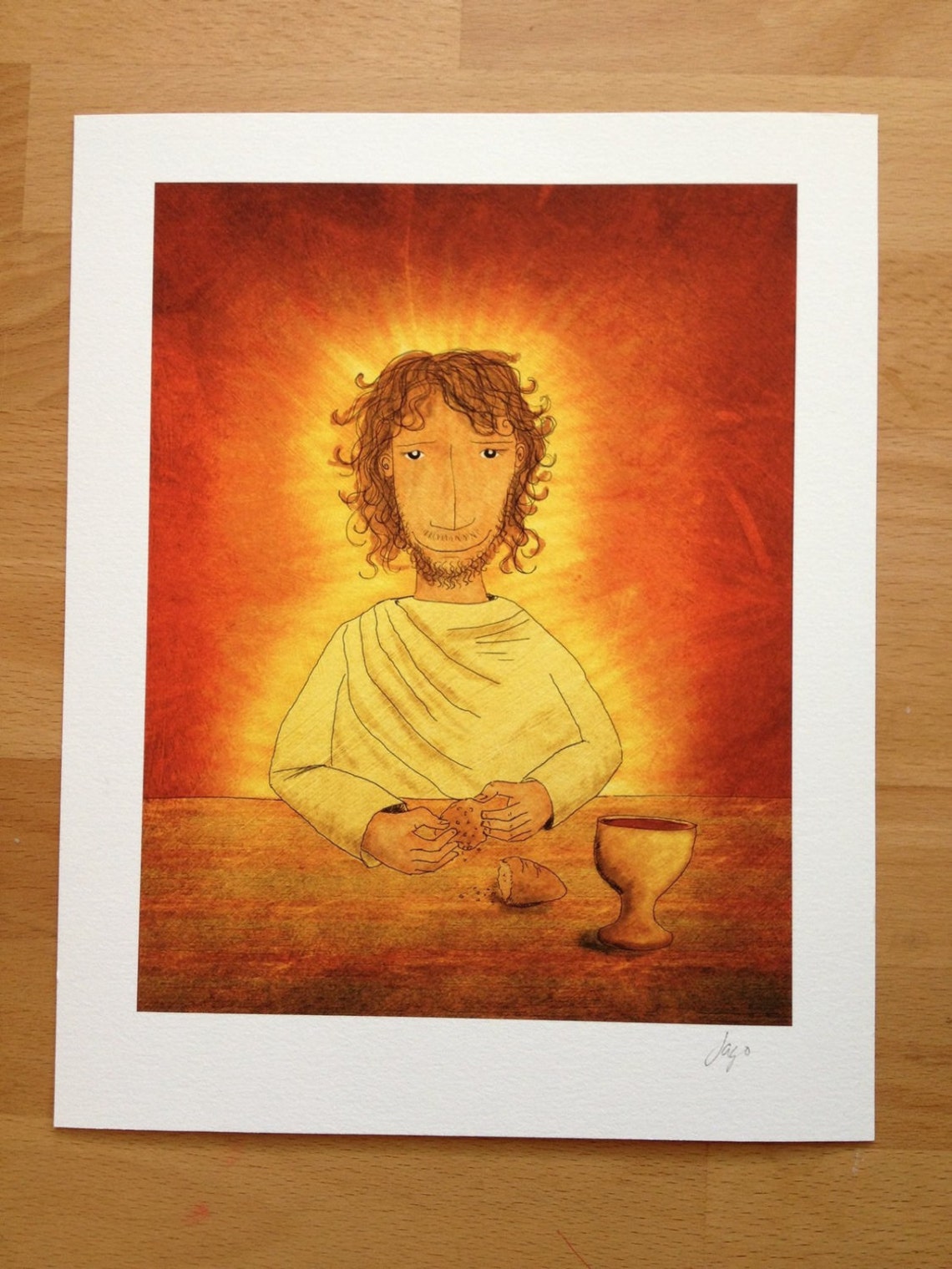 The Jesus Storybook Bible Signed Print page 242 243 | Etsy