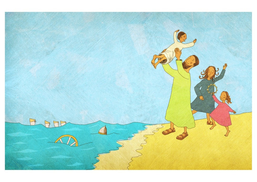 The Jesus Storybook Bible - Signed Print (page 98 - 99) - Etsy