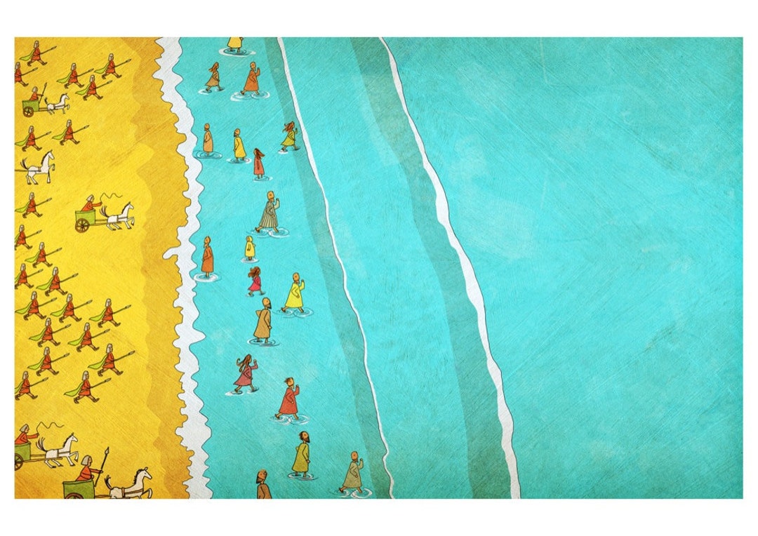 The Jesus Storybook Bible - Signed Print (page 94 - 95) - Etsy