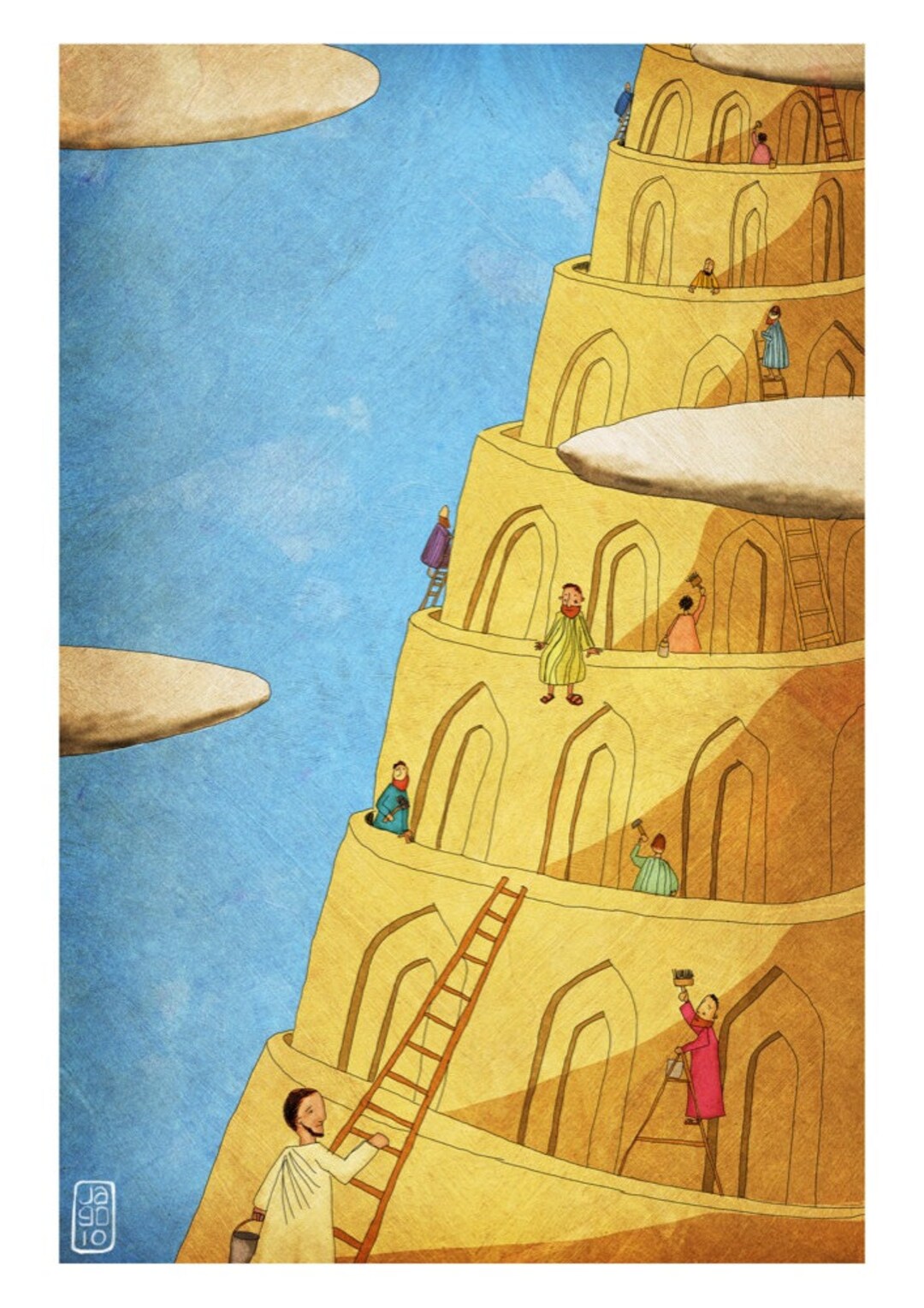 The Jesus Storybook Bible - Signed Print (page 50 - 51) - Etsy
