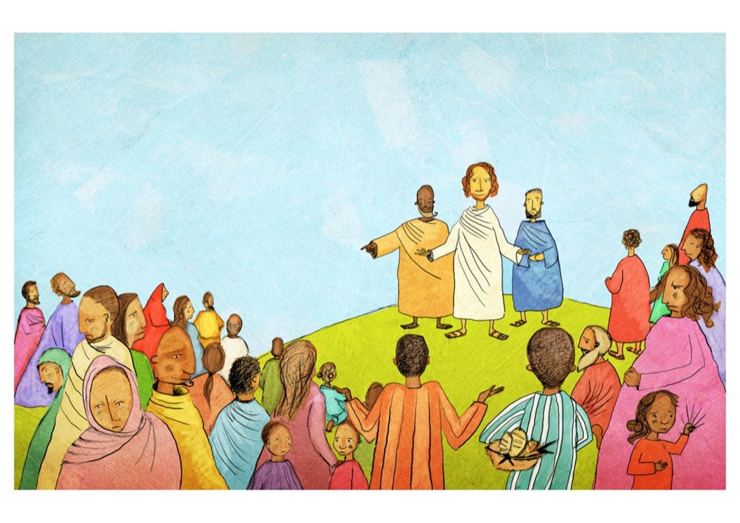 The Jesus Storybook Bible - Signed Print (page 244 - 245) - Etsy