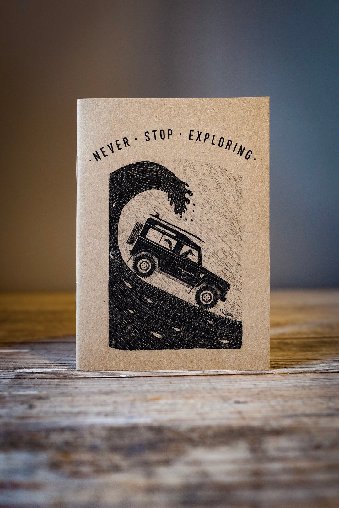 Surfing Fox - A6 Notebook / Sketchbook / Journal - Etsy